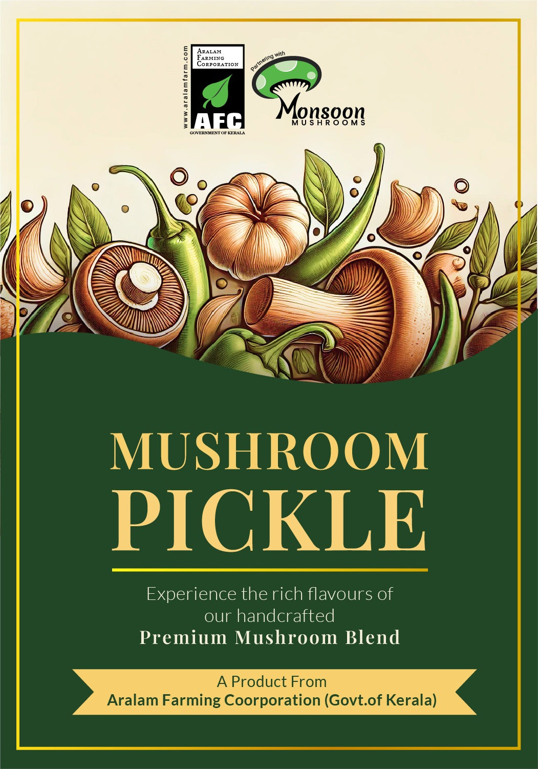 Mushroom pickle ( achar ) – monsoonmushrooms